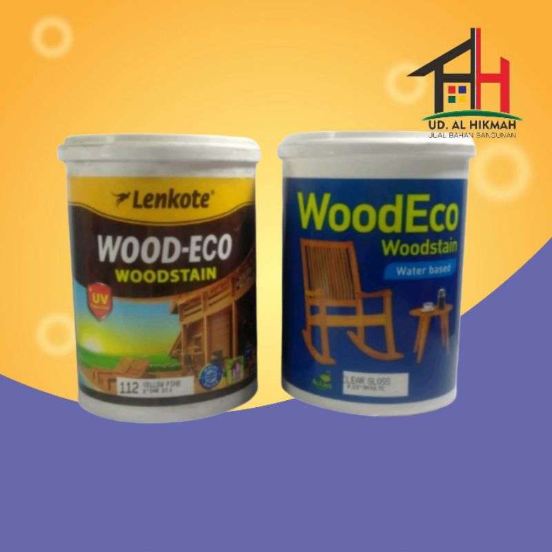 Jual Plitur / Politur Lenkote Wood-eco Woodstain Avian Dengan Campuran ...
