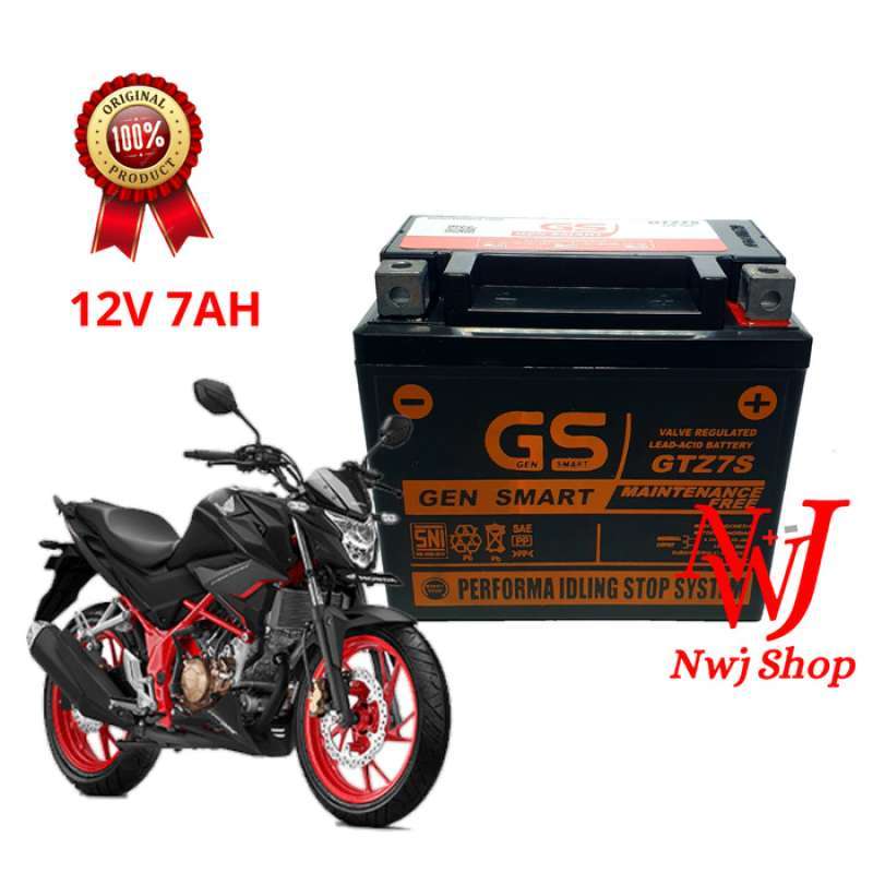 Promo Aki Motor Honda Cb 150r Cbr 150 Cbr 250 Gtz7s Gtz6s Gs Mf Aki Kering Diskon 33% Di Seller ...