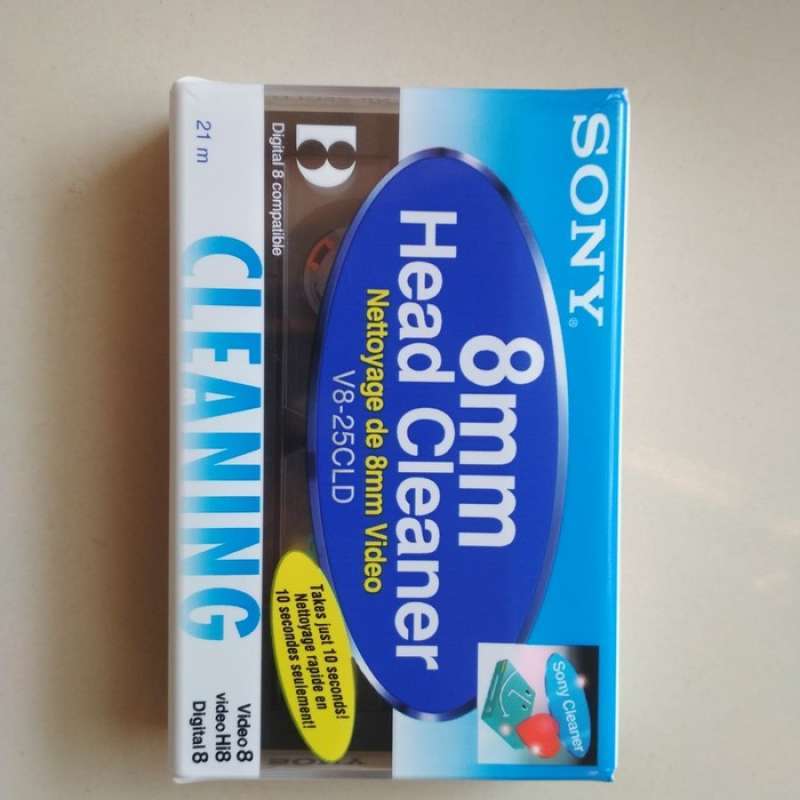 Promo Head Cleaner 8mm Video Hi8 Baru Diskon 32% Di Seller Therbaith ...
