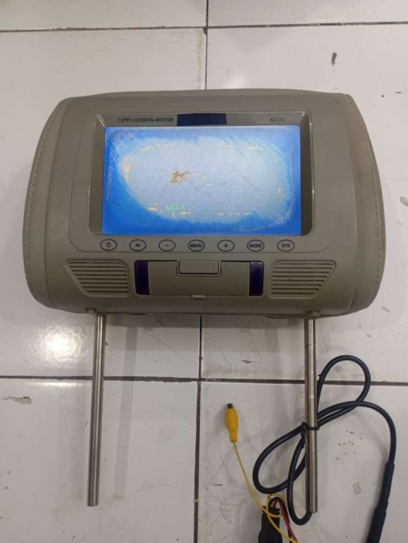 Promo Monitor Headrest 7 Inch - Monitor Mobil Baru Diskon 19% Di Seller ...