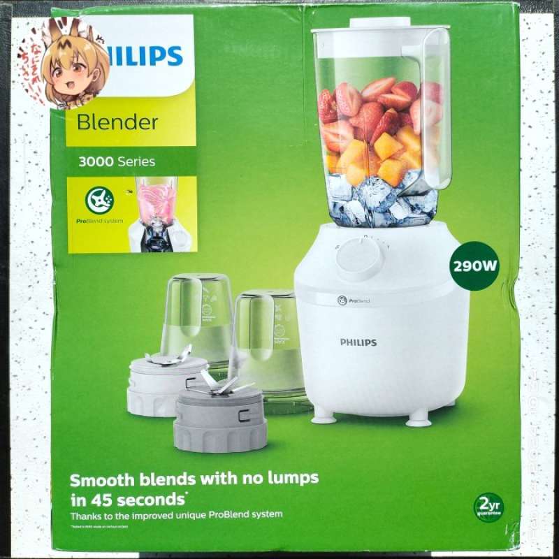 Promo Philips Blender 3000 Series - Hr2042/30 Kapasitas 1l - New Diskon ...