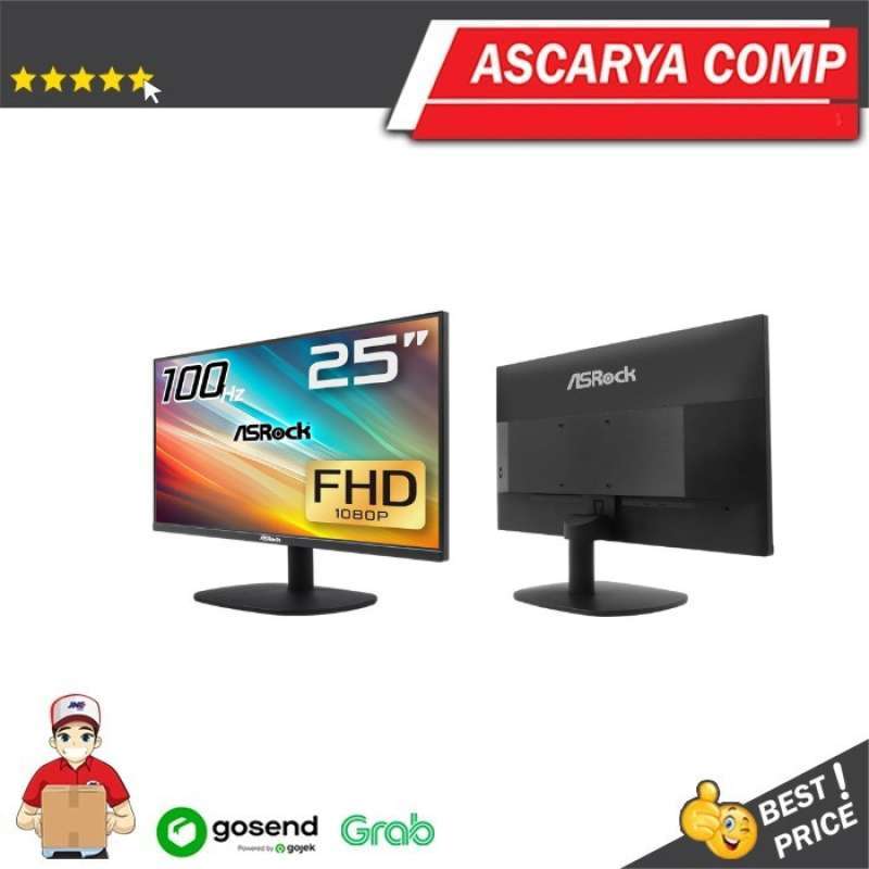 Jual Asrock Challenger Cl25ff 24.5 - Ips 100hz 1ms Mprt Amd Freesync Di ...