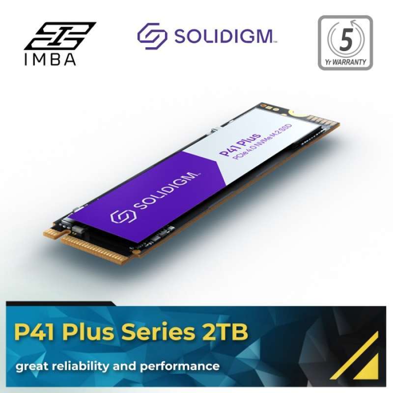 Jual Intel Solidigm P41 Plus Nvme Gen4 Ssd 2tb [nvme, Gen4] - Solidigm P41 Di Seller Kingyo ...