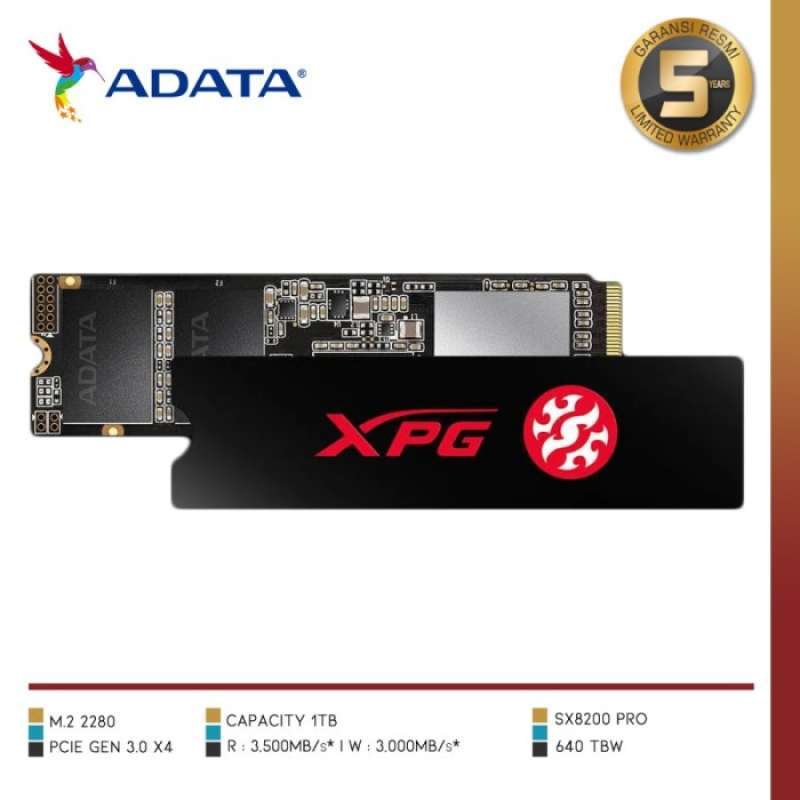 Jual Adata - Ssd Xpg Sx8200 Pro 1tb M.2 Nvme / Xpg Sx 8200 Pro 1 Tb Di Seller Sweet Shop ...