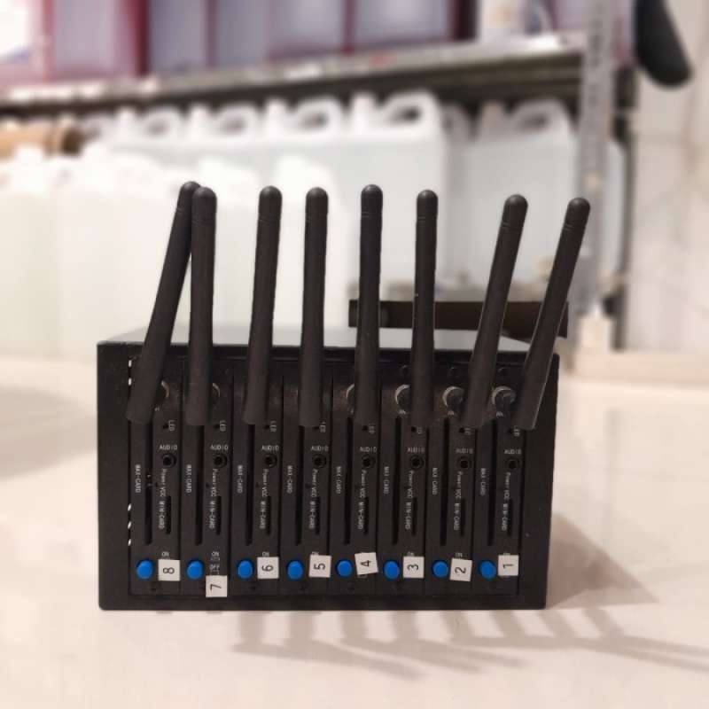 Jual Second 2nd Modem Wavecom Pool 8 Port + Adaptor Di Seller Sweet ...