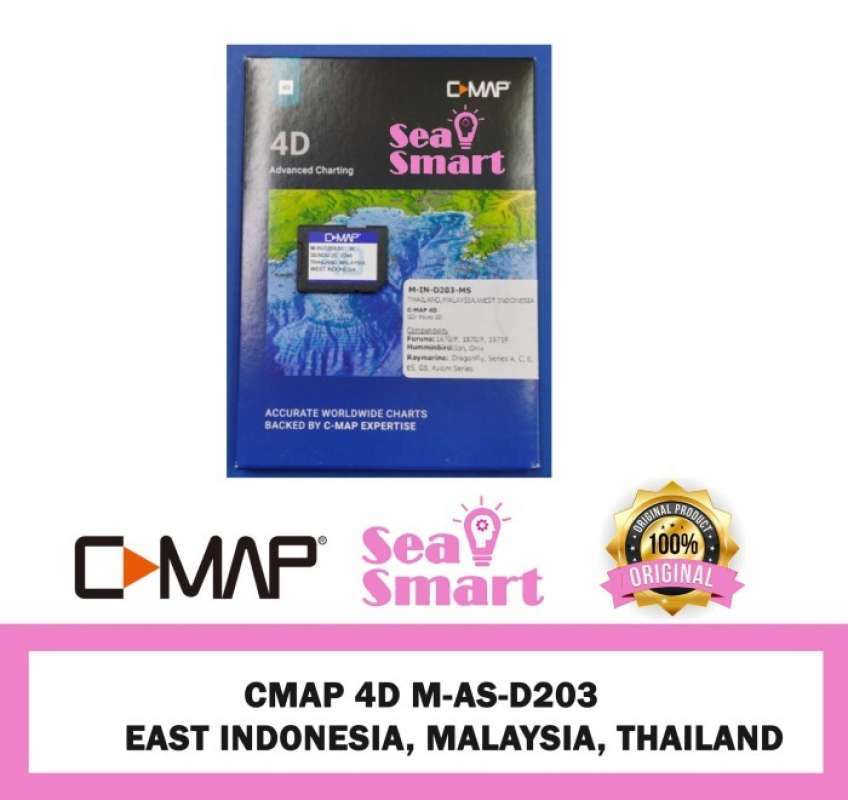 Jual Memory Peta Indonesia Timur D203 Furuno -raymarine / Cmap ...
