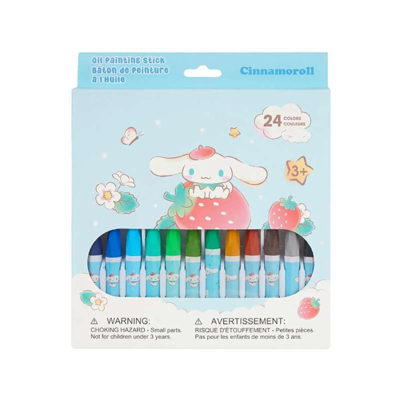 Jual Miniso X Sanrio Crayon Oil Painting Stick Set Cinnamoroll Di ...