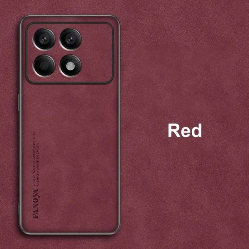 Jual Poco X6 5g / X6 Pro 5g Fanoya Premium Nappa Leather Soft Case ...