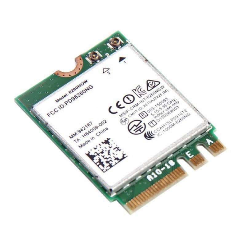 Jual Intel 8260 Dual Band Wireless-ac + Bluetooth 4.2 M.2/ngff Card ...