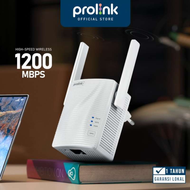 Jual Prolink Dual Band 2 In 1 Wifi Ac 1200 Mbps Extender Repeater Ap ...
