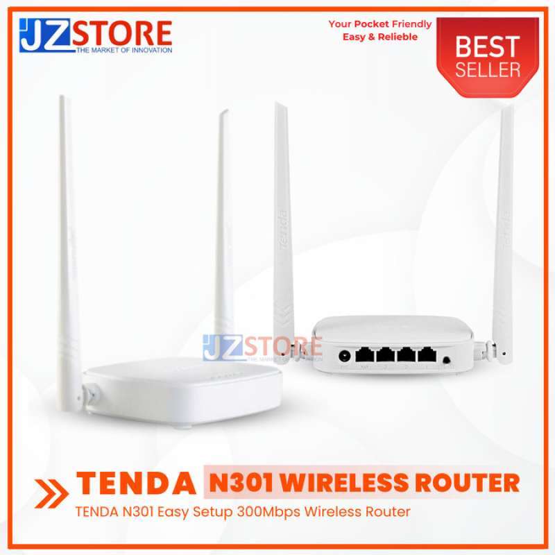 Jual Tenda N301 Easy Setup 300mbps Wireless Router Di Seller Kingyo ...