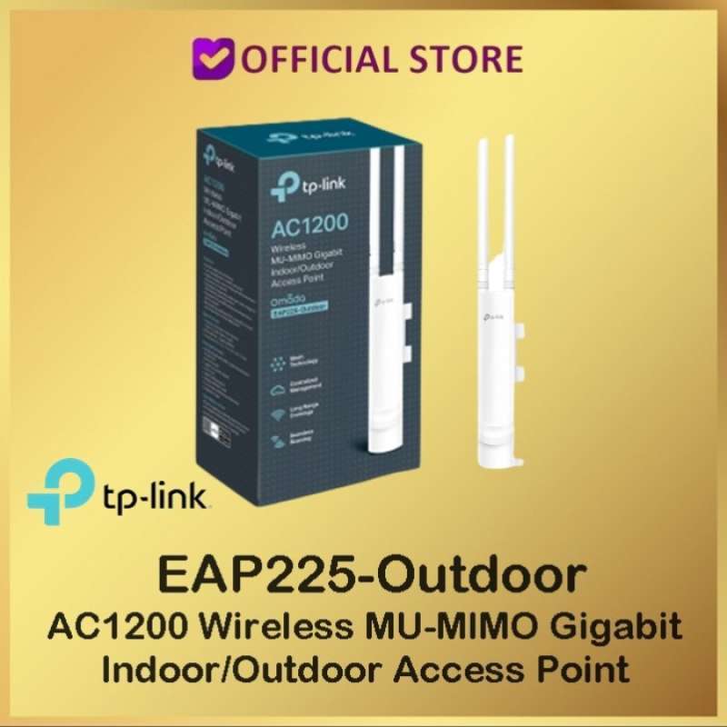 Jual Tp-link Eap225-outdoor Ac1200 Wireless Mu-mimo Gigabit Indoor ...