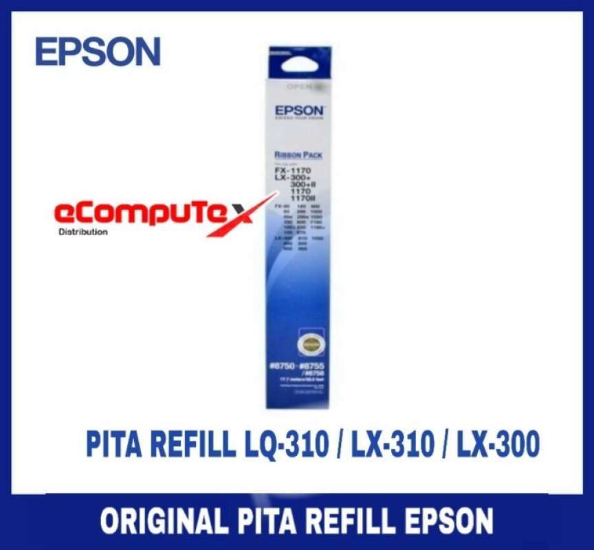 Jual Pita Refill Printer Epson Ribbon Lq310 Lx310 Lx300 Original Di ...