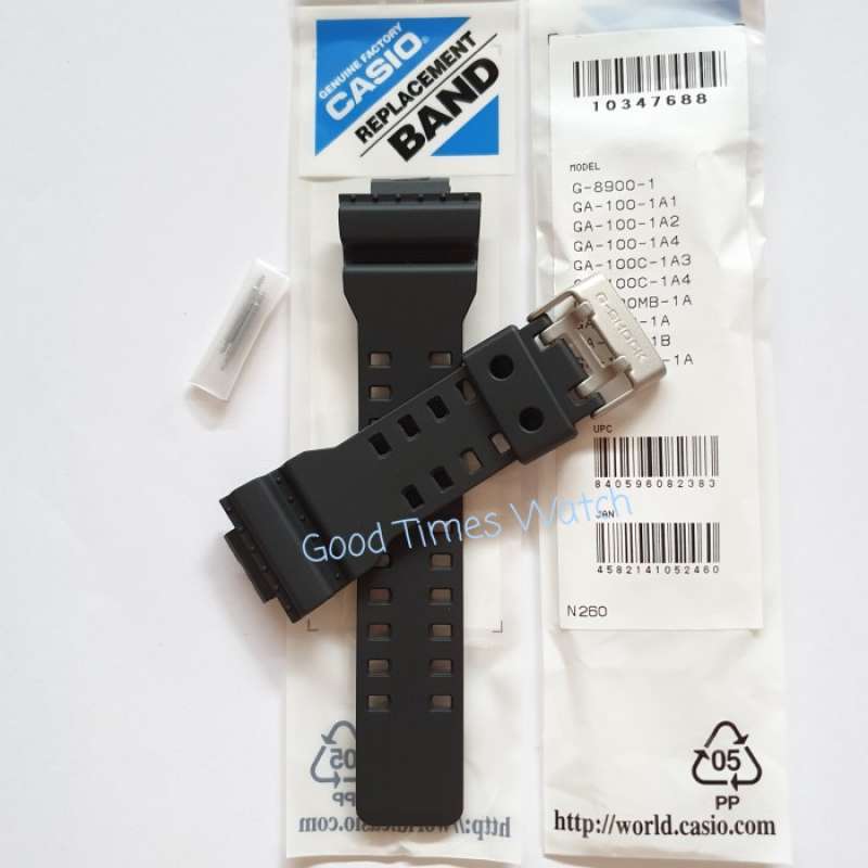 Jual Band G-shock G-8900 / Ga-100 / Ga-110 / Casio Original Strap Di Seller Velvet Store ...