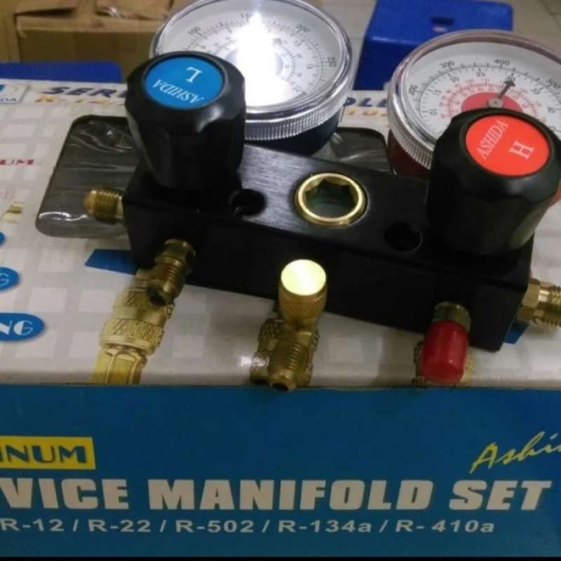 Promo Manipold Ashida Tmi-372g-72 / R134a With Coupler Baru Diskon 9% Di Seller Therbaith ...