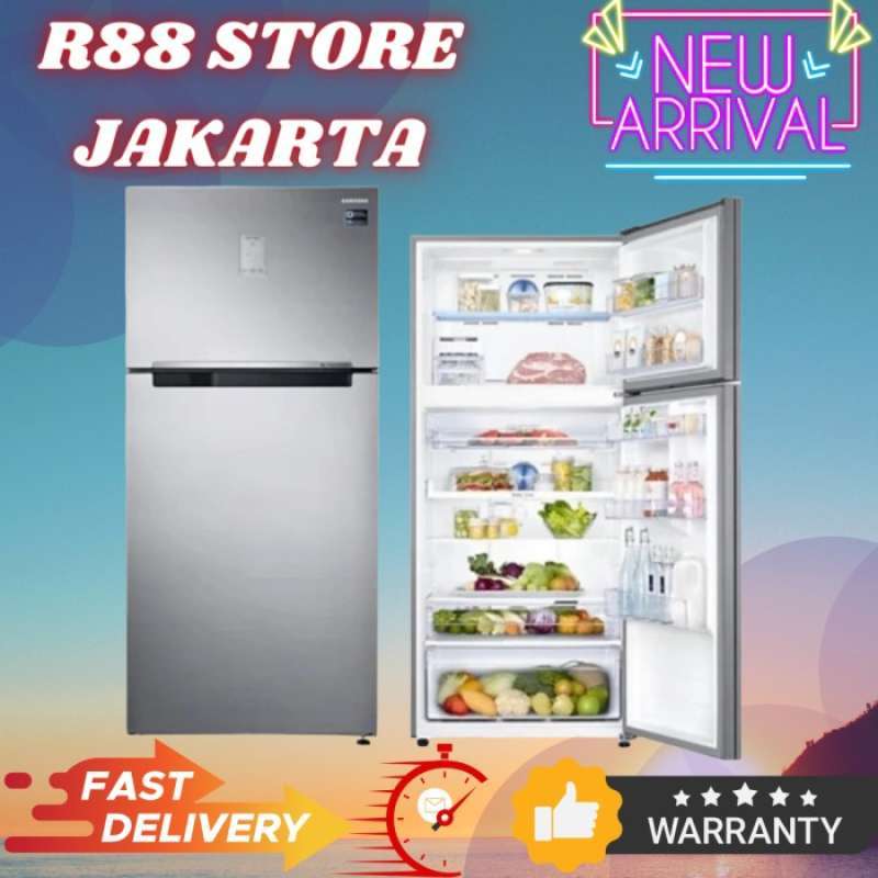Promo Kulkas Samsung 2 Pintu Inverter Rt50k6241s8 Twin Cooling 80 Watt ...