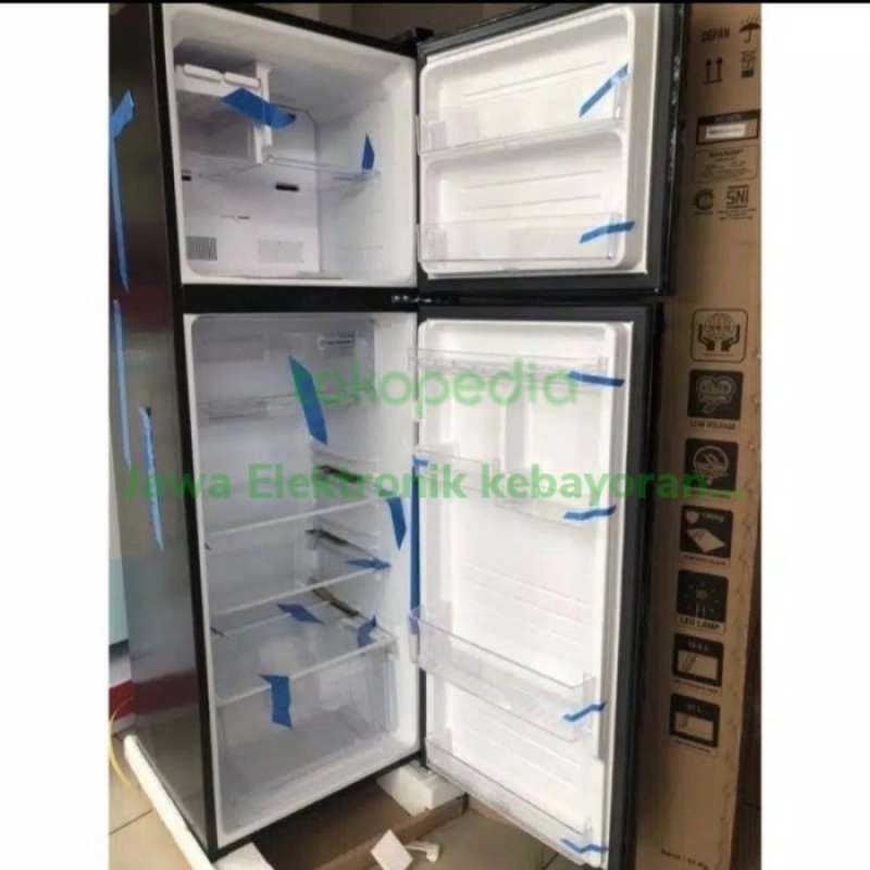 Promo Kulkas Sharp 2 Pintu Sjx 317 Mgdb/dp 256 Liter Diskon 23% Di ...