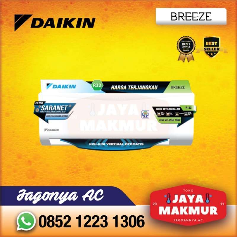 Promo Ac Daikin Standard Breeze 1/2 Pk Diskon 23% Di Seller Bogatyy ...