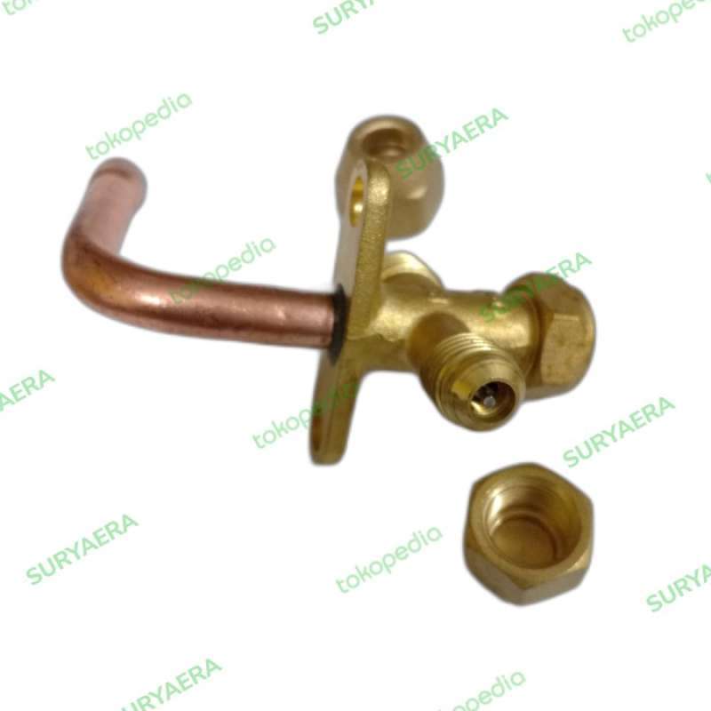 Promo Kran Outdoor Ac R32 R410a Ukuran 1/4 - 3/8 Set Pentil Isi R32 - R ...