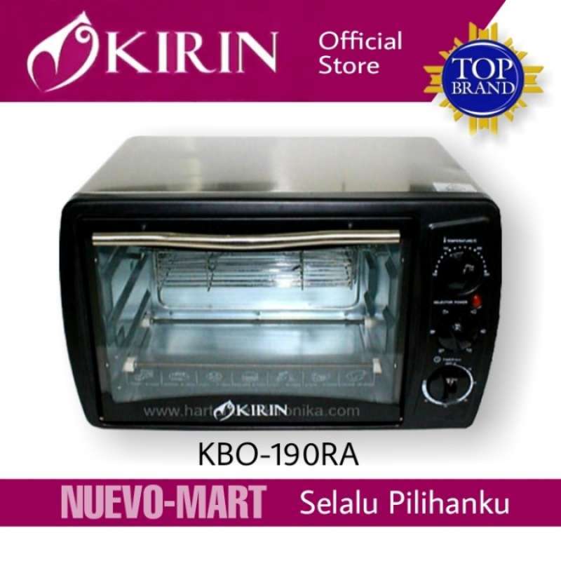 Promo Kirin Oven Listrik 19 Liter Rotisserie Kbo 190ra / Kbo 190 Ra Diskon 23% Di Seller Teemee ...