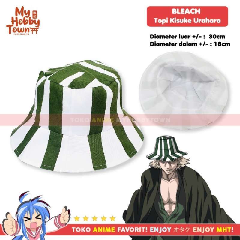 Jual Topi Anime Bleach Urahara Kisuke Cosplay Hat Di Seller Sweet Shop ...