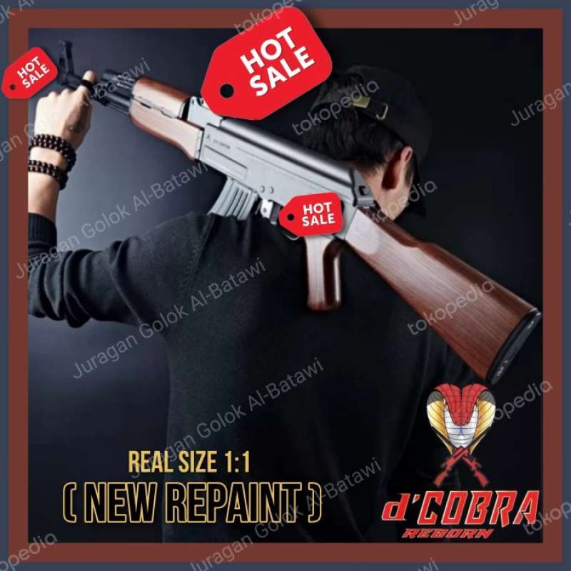 Jual Mainan Tembakan Ak-47 Ak47 Spring Gun Pistol Kokang Senapan ...
