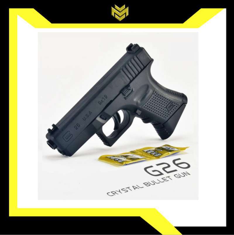 Jual Water Gel Blaster Spring G26 Glok Mag Feed Wgb Toys Di Seller ...