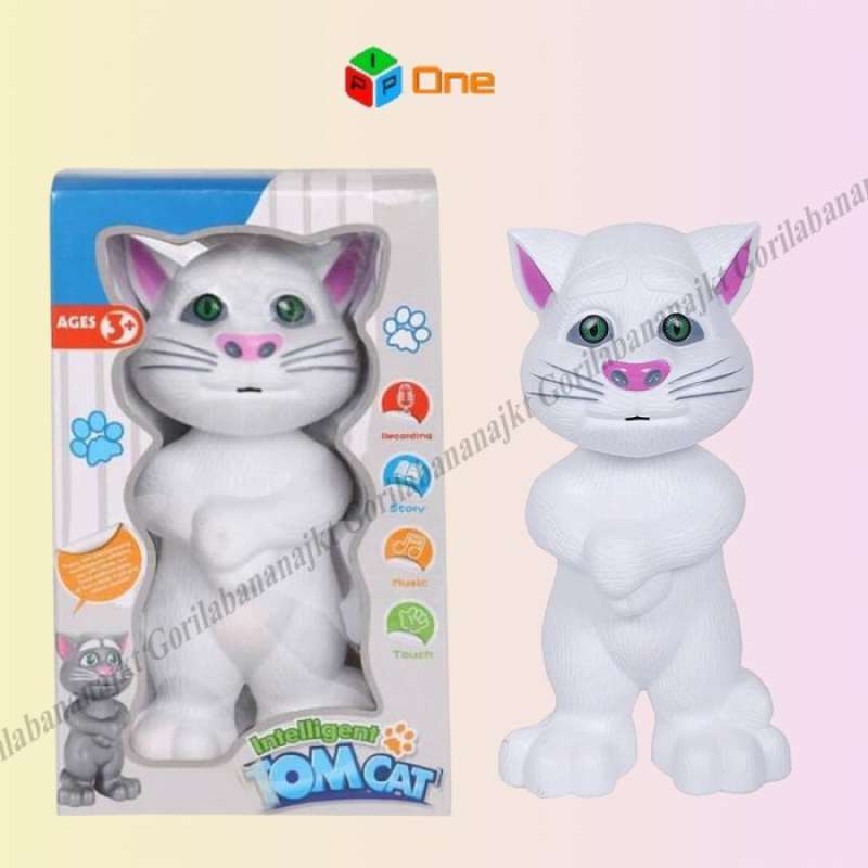 Jual Mainan Talking Tom | Mainan Intelligent Tomcat Talking Singing Cat ...