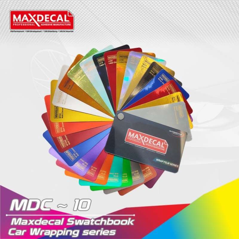 Jual Katalog Maxdecal Premium 9500 Series Vinyl Metallic Car Wrap ...