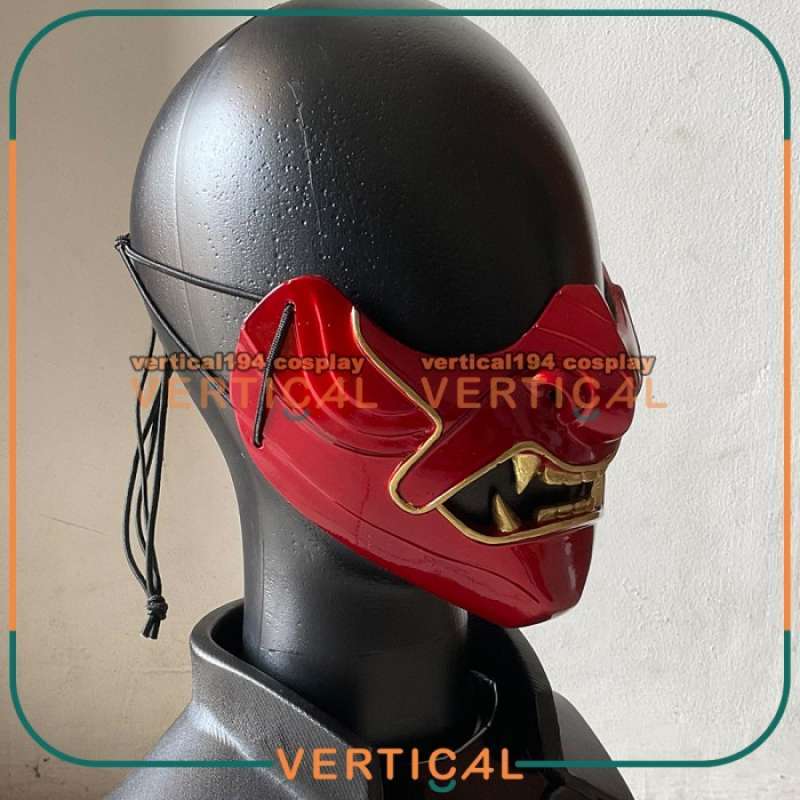 Jual Cosplay Ghost Of Tsushima Mask Topeng Jin Sakai Oni Jepang Samurai ...