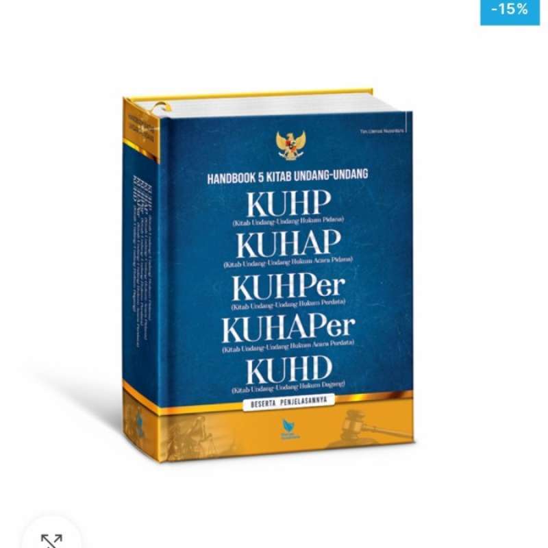 Jual Buku Handbook 5 Kitab Undang-undang: Kuhp (kitab Undang-undang ... Jual Buku Handbook 5 Kitab Undang-undang: Kuhp (kitab Undang-undang ...