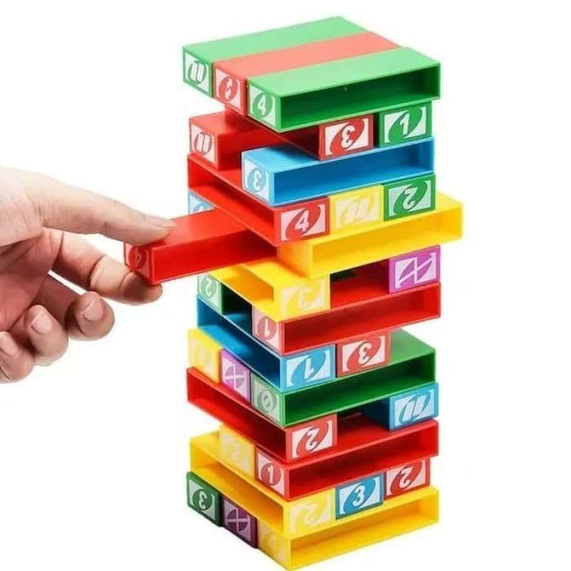 Jual Mainan Anak Latihan Susun Balok ~ Balancing Game Stacking Blocks ...