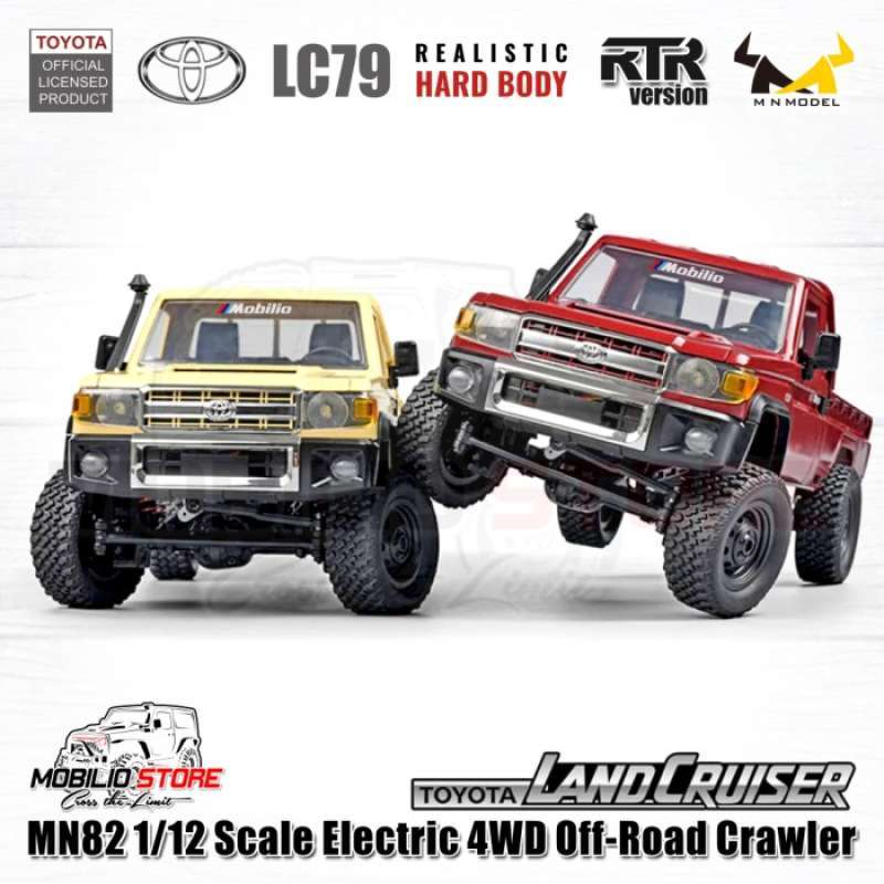 Jual Mn82 Toyota Land Cruiser Lc79 1/12 Scale Electric 4wd Off-road ...