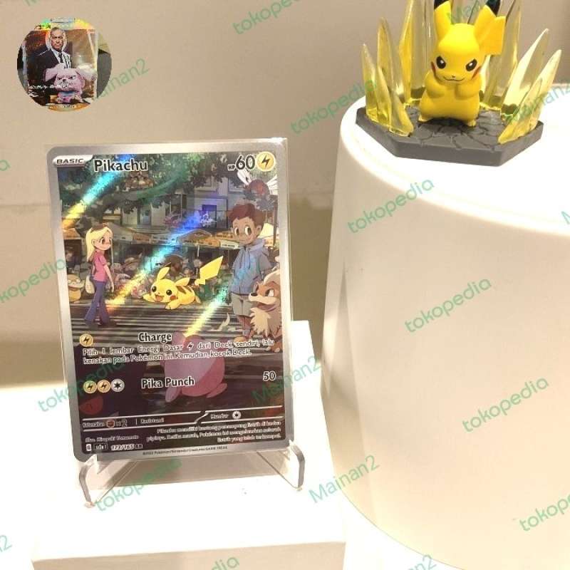 Jual Pikachu Ar 151 Sv2a Pokemon Tcg Indo Di Seller Velvet Store ...