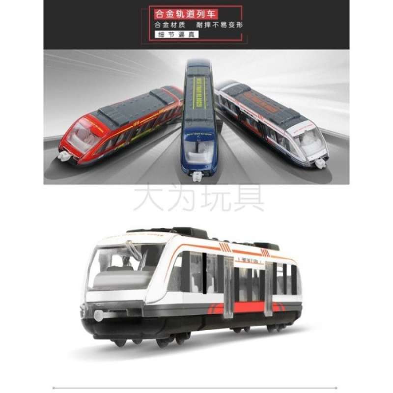 Jual Twh Mainan Kereta Api Train Mrt Lrt Kereta Cepat Miniatur Diecast ...