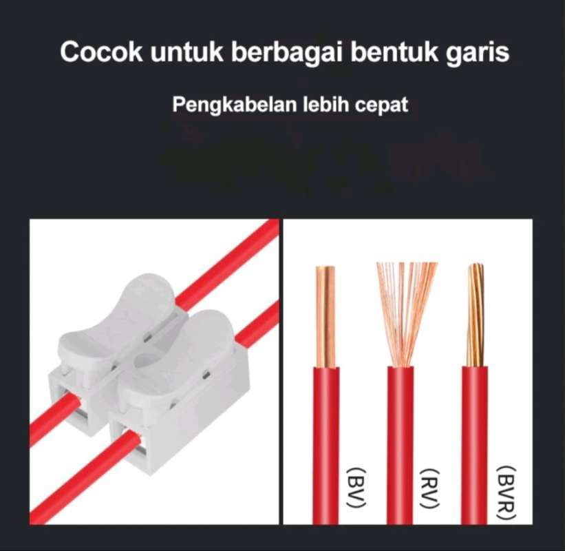 Jual Quick Cable Connector Terminal Sambungan Kabel Listrik Ch2 - Ch3 ...