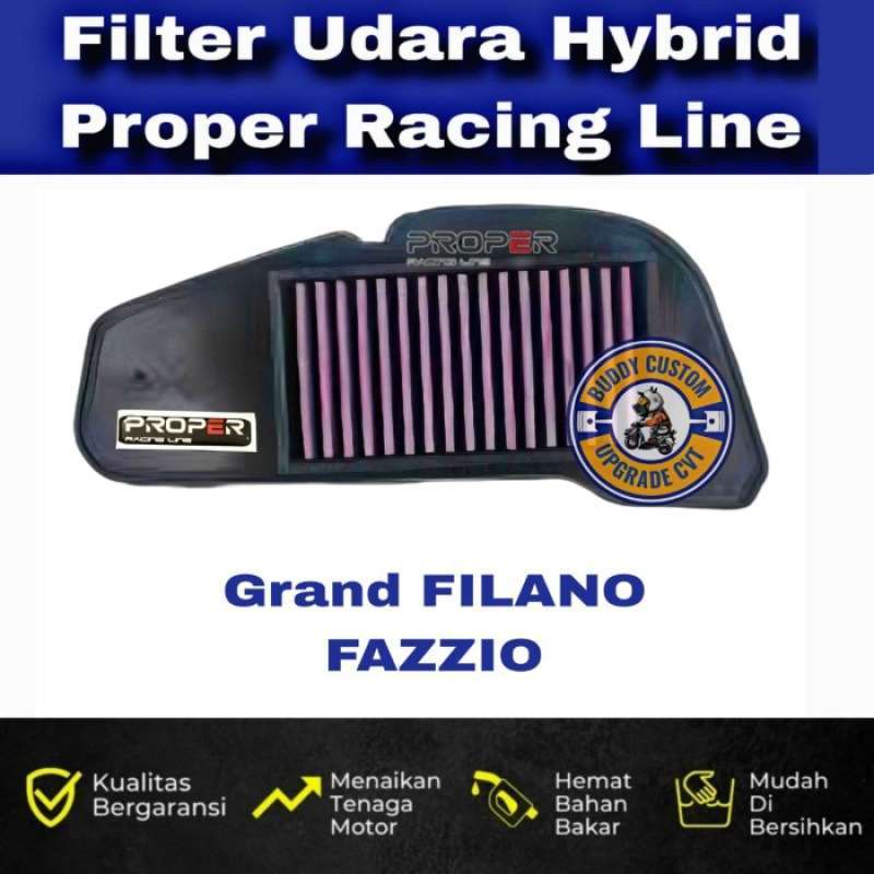 Promo Filter Udara Fazzio Grand Fiiano Proper Racing Line - Filter ...