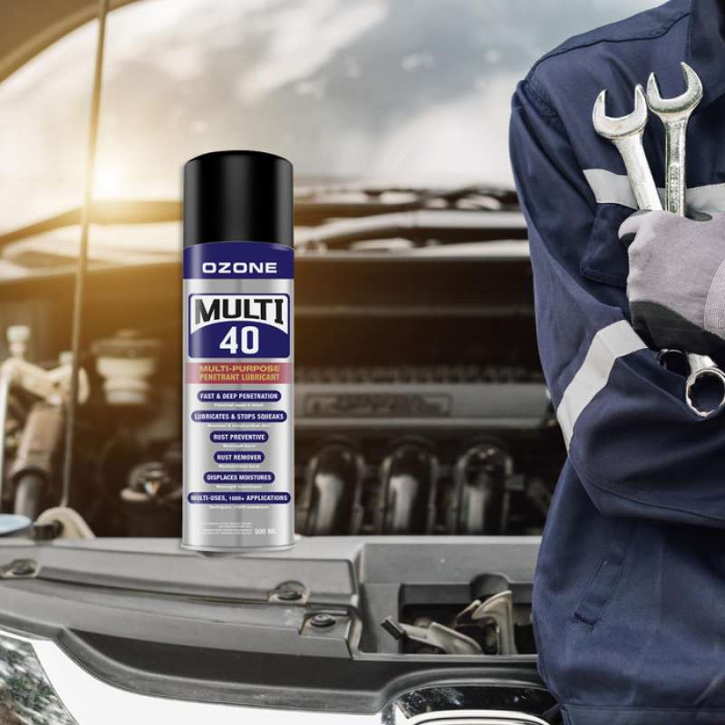 Promo Ozone Multi 40 Pelumas Spray Serbaguna 500 Ml Diskon 23% Di Seller Gun Gun Otomotif ...