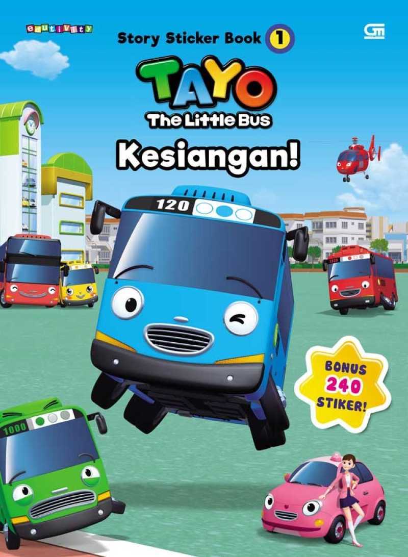 Jual Tayo The Sticker Bus 1: Tayo The Little Bus: Kesiangan! Di Seller ...