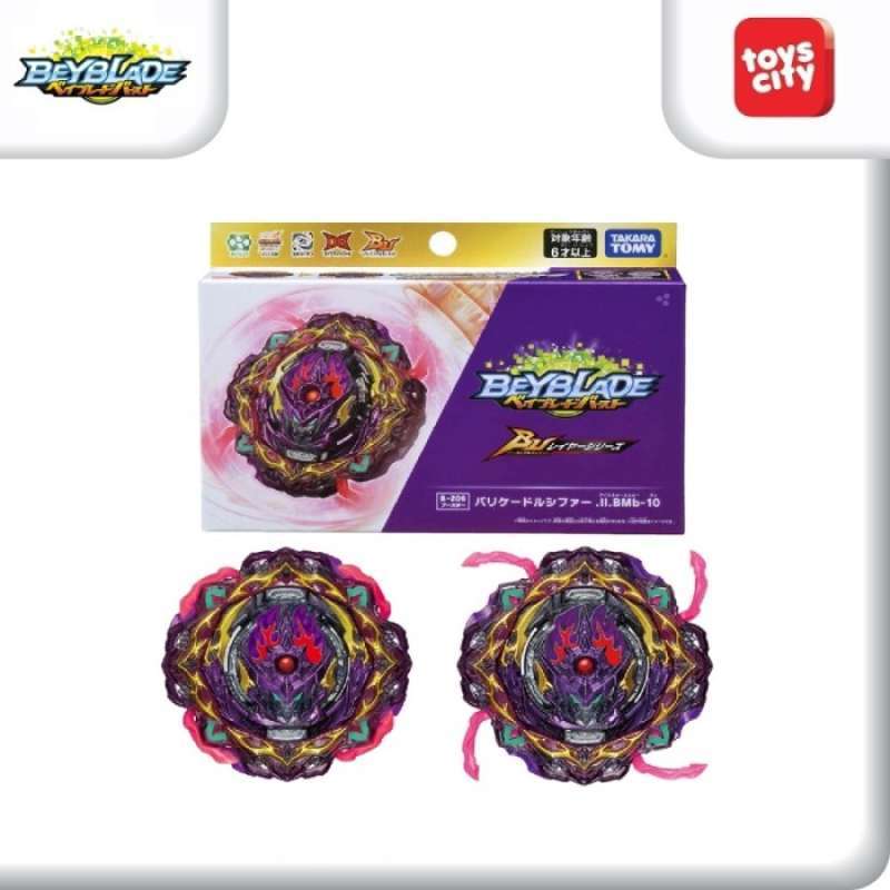 Jual Beyblade Burst B-206 Booster Barricade Lucifer. Il Bmb-10 Takara ...