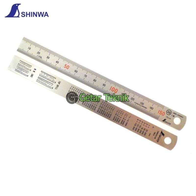 Jual Penggaris Besi Shinwa 13005 Straight Scale Silver 150mm Di Seller Velvet Store - Cengkareng ...