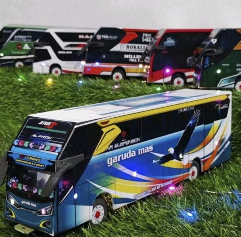 Jual Mainan Mobil Bus Basuri Telolet Ada Musik Dan Lampu Bp19 Di Seller ...