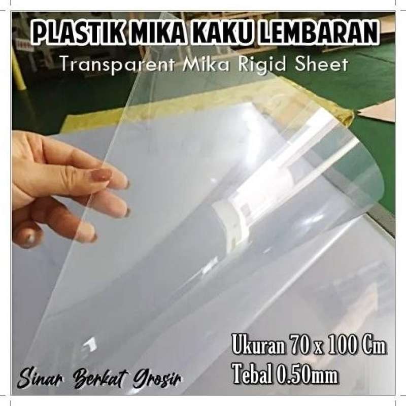 Jual Best Plastik Mika Kaku Bening Lembaran Sampul Agenda 70 X 100 Cm Di Seller Kingyo ...