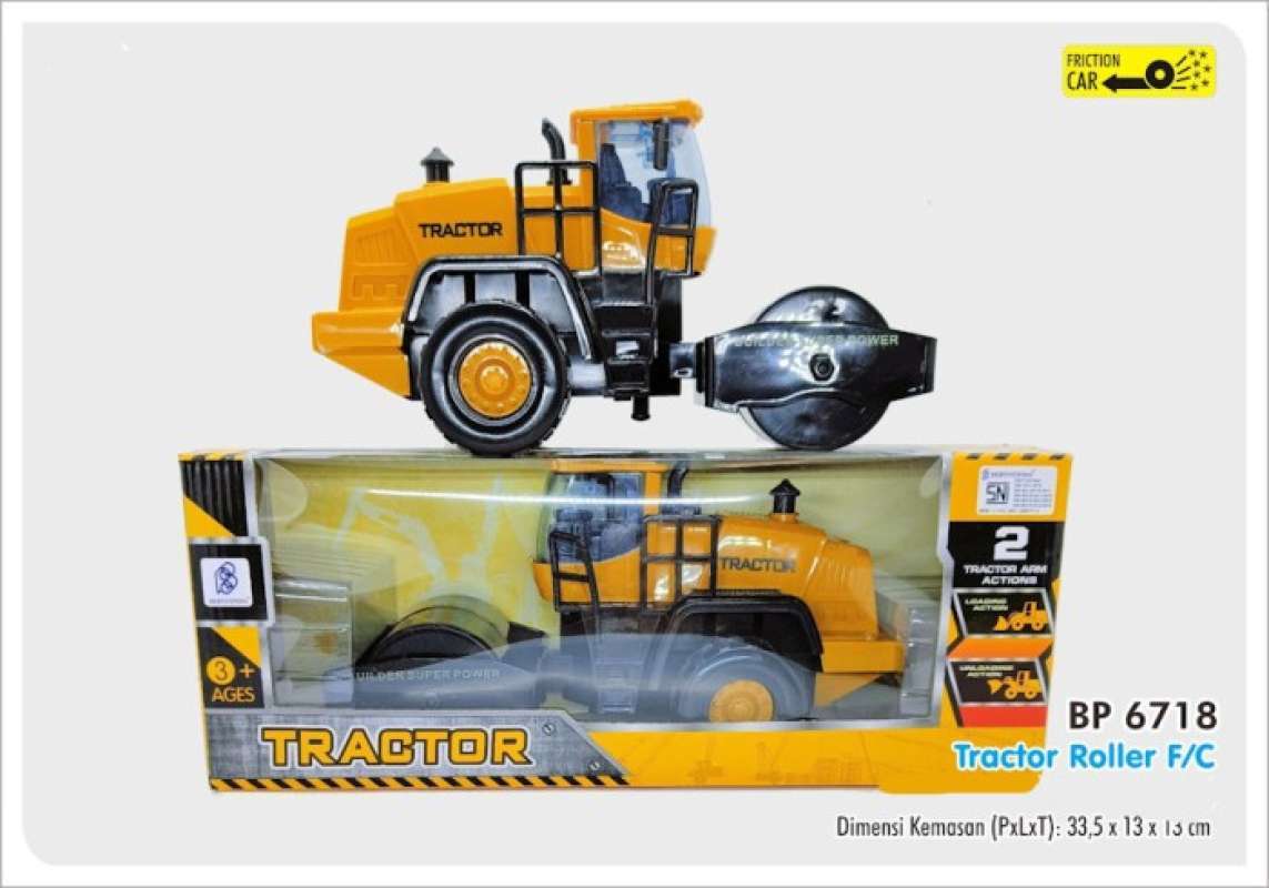 Jual Mainan Anak Mobil Mobilan Truk Konstruksi Traktor Friction Alat ...