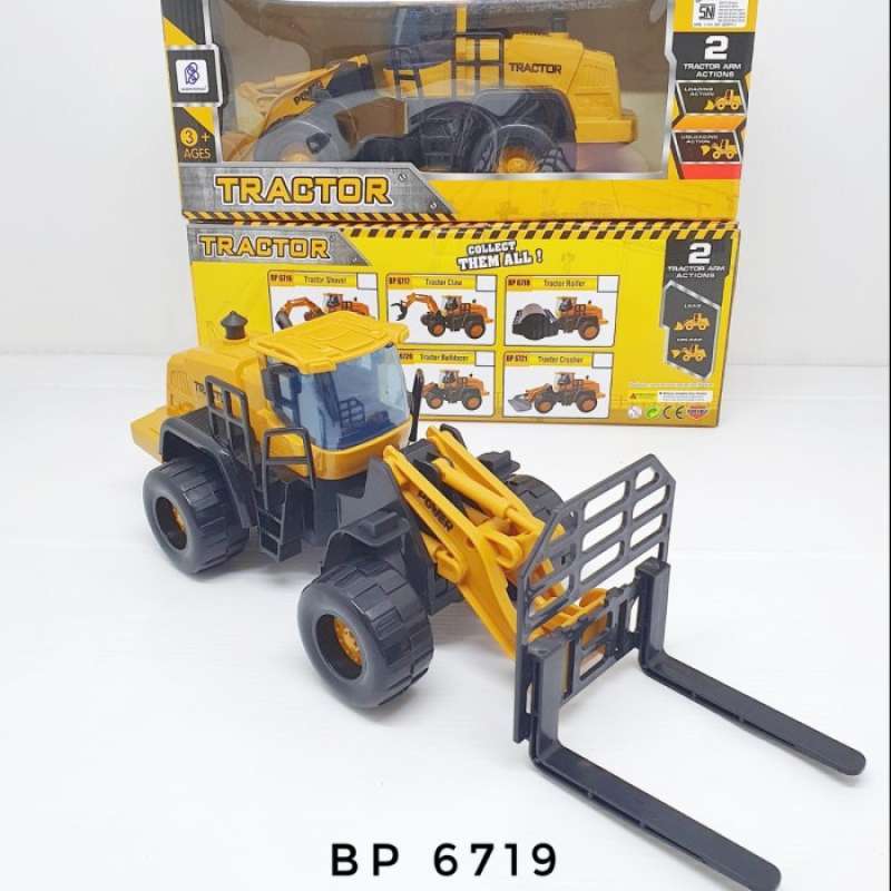 Jual Mainan Anak Mobil Mobilan Truk Konstruksi Traktor Friction Alat ...