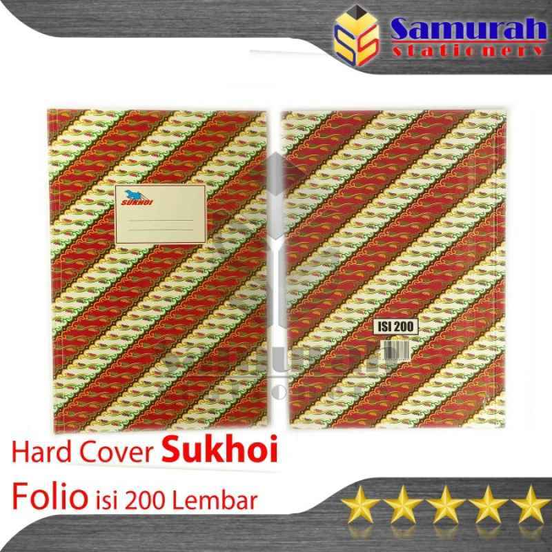 Jual Buku Hard Cover Sukhoi Folio Isi 200 Lembar / Besar F4 Buku Akutansi Di Seller Velvet Store ...