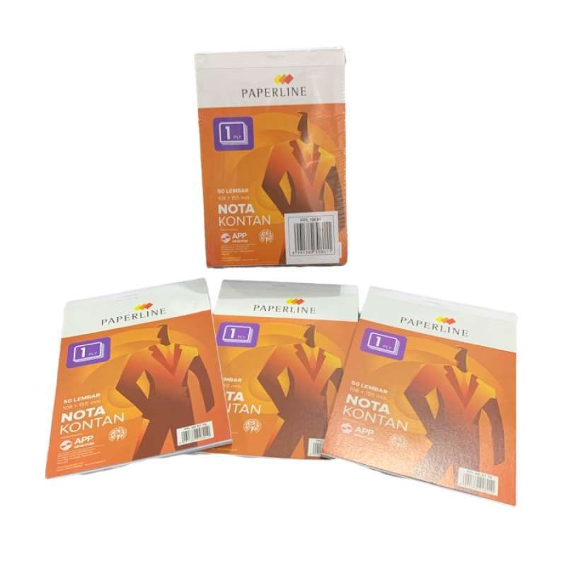 Jual Nota Kontan 1 Ply Paperline ( Per Pak Isi 10 Pcs) Di Seller Velvet ...