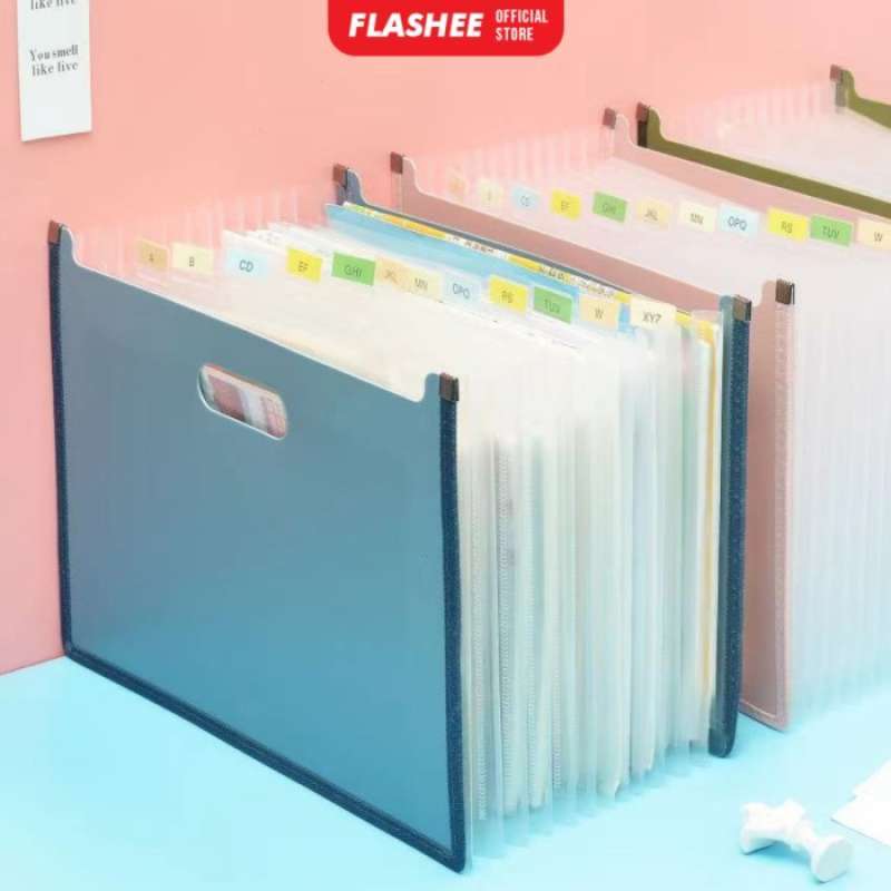 Jual Map Tas Dokumen File Isi 13 Sekat Tas File Organizer Bahan Anti ...