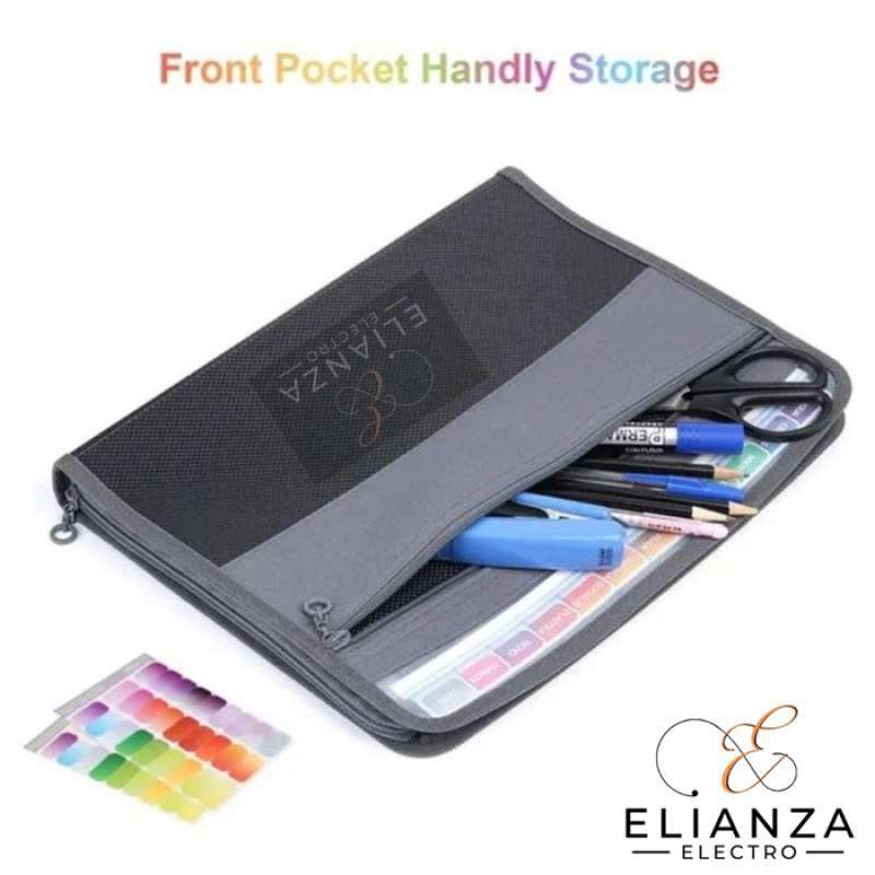 Jual Tas Map File 13 Folder Ukuran A4 Waterproof / Tempat Penyimpanan ...