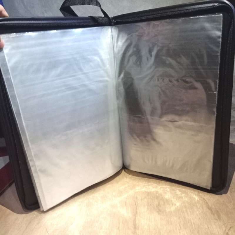 Jual Topla Dokumen Keeper Map Ijazah Resleting Kulit Anti Air Isi 20 ...